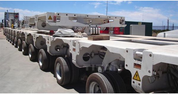 Self propelled modular transporter trailer for sale