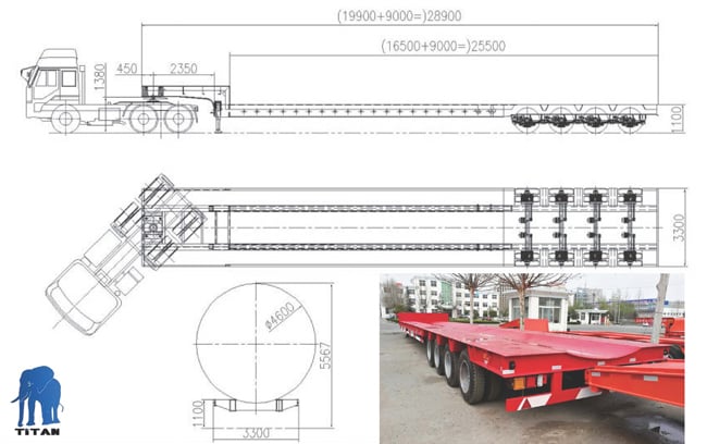 Wind Tower Trailer