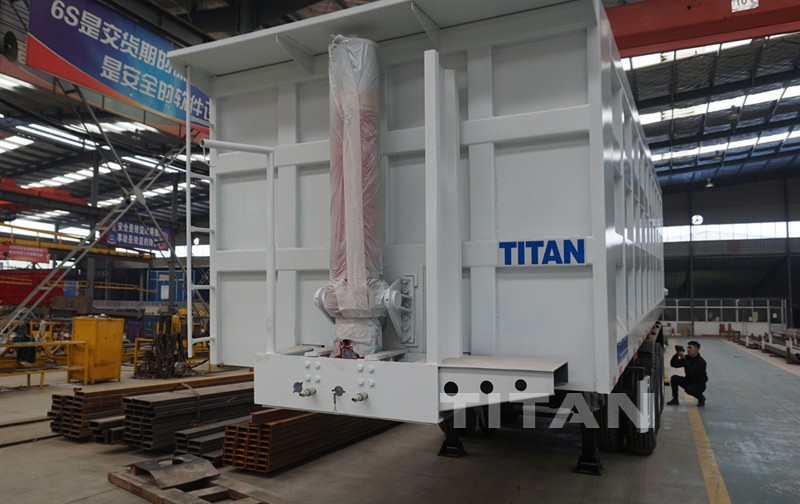 TITAN 60ton rear tipper semi trailer