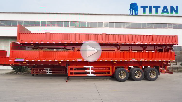 Sidewall trailer buying guide - The main components of truck semi trailer