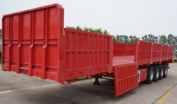 What are the parts of a sidewall semi trailer?