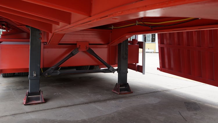 What are the parts of a sidewall semi trailer?