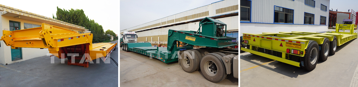 How to choose the right lowboy trailer? Hydraulic detachable gooseneck ...