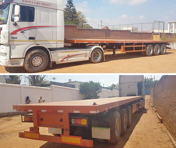 Different Types Of Flatbed Semi Trailer 20 40 45 53 Ft Flatbed Different Types Of Flatbed Semi Trailer 20 40 45 53 Ft Flatbed