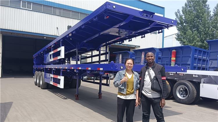 150 Ton Low Bed Truck Trailer for Sale In Angola