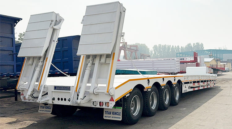 100 Ton Low Bed Trailer for Sale in Congo