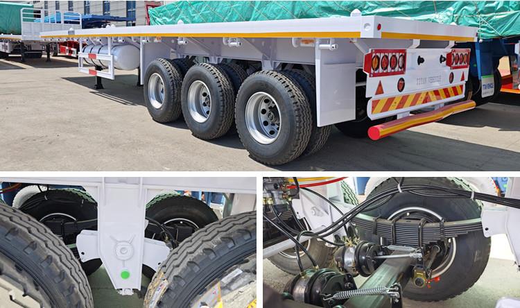 40Ft Container Flatbed Trailer for Sale in Congo