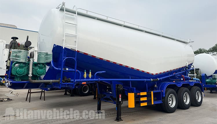 40 CBM Bulk Cement Tanker Trailer for Sale in Congo