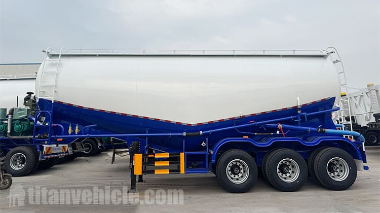 40 CBM Bulk Cement Tanker Trailer for Sale in Congo