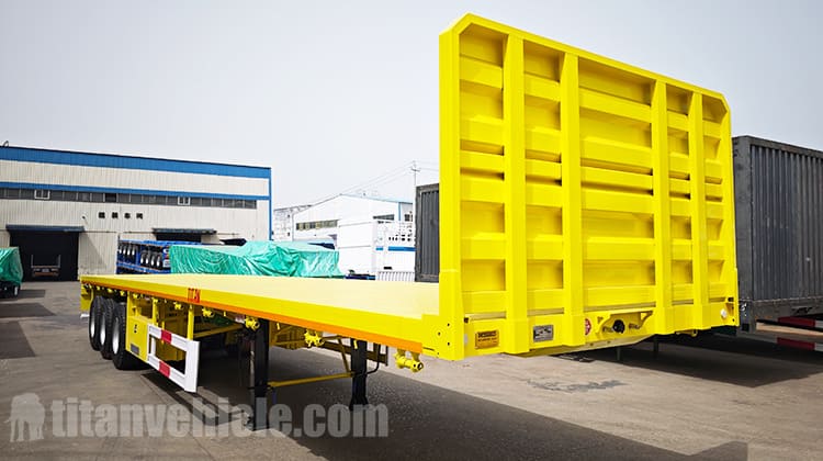 3 Axle 40 Feet Flatbed Trailer for Sale in Costa Rica