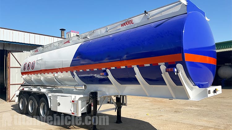 30000 Liters Diesel Fuel Tanker Trailer for Sale in Tanzania