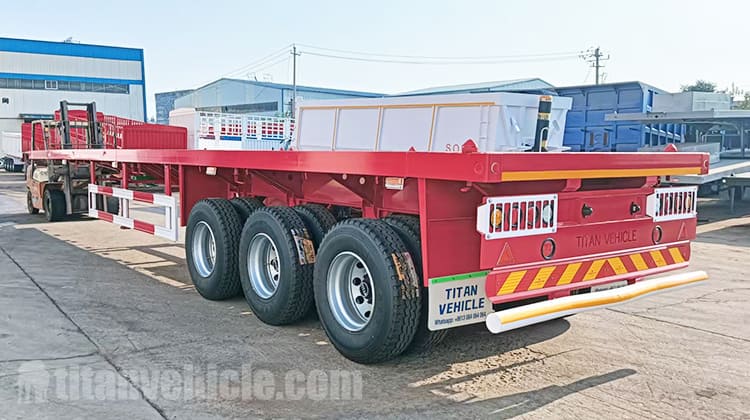 40 Foot Flatbed Semi Trailer Manufacturers in Uganda