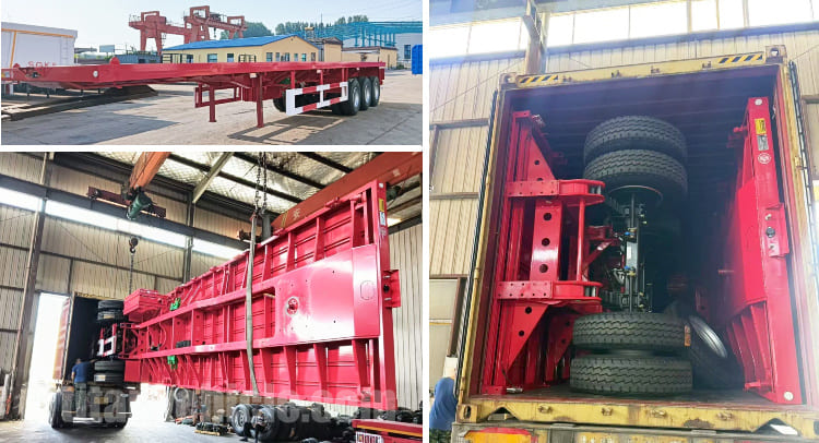 40 Foot Flatbed Semi Trailer Manufacturers in Uganda