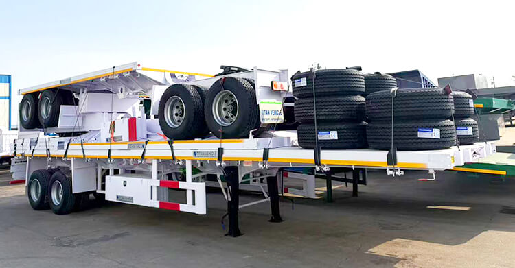 Superlink Flat Deck Trailer for Sale in Senegal
