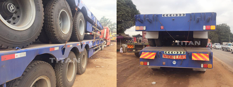 Lowloader Semi Trailers For SDale | Congo repeat customer lowbed ...
