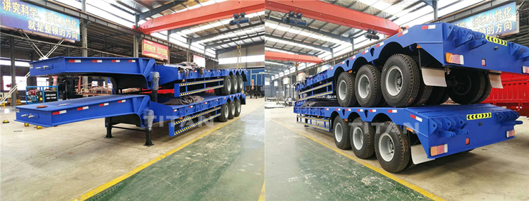 Lowloader Semi Trailers For SDale | Congo repeat customer lowbed ...