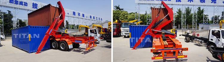 Side Lifter Side Loader | Self Loading Container Chassis For Sale