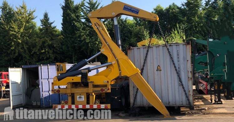 3 Axle 40Ft Container Side Lifter For Sale In Papua New Guinea