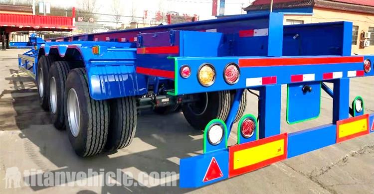 Tri Axle Chassis Trailer for Sale in Senegal Dakar | What is Tri Axle ...