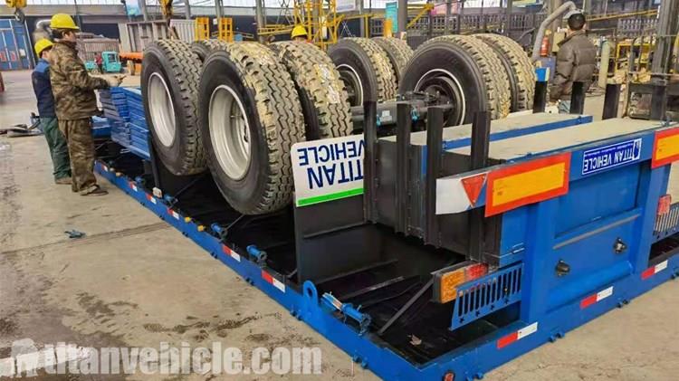 2 Axle 50Ton Sideboard Trailer for Sale in Nigeria Abuja | Flatbed ...