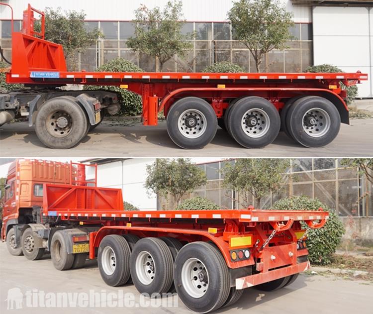 3 Axle 20Ft Flatbed Tipper Trailer will be sent to Botswana