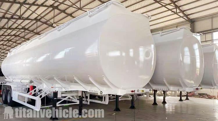 2 Axle Fuel Tanker Trailer with Bogie Suspension for Sale In Burundi Gitega