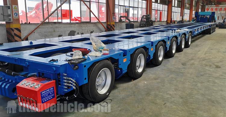 Hydraulic Axle Modular Trailer for Sale in Nigeria - TITAN Vehicle