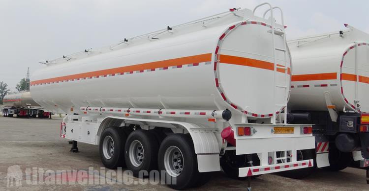 60000 Liters Palm Oil Tanker Trailer will be sent to Fiji