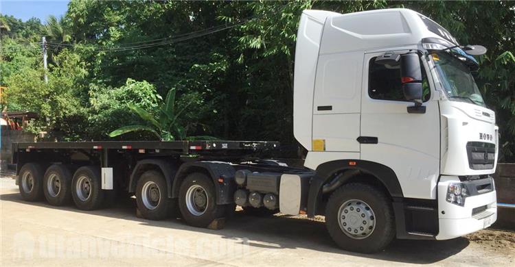Philippines Customer Feedback of 20 ft Flatbed Semi Trailer
