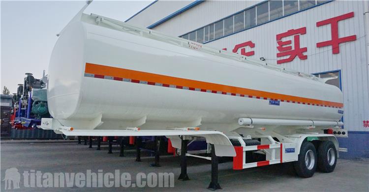 2 Axle Fuel Tanker Trailer with Bogie Suspension for Sale in Djibouti