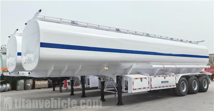 33000 Liters Fuel Transportation Trailer for Sale In Mali