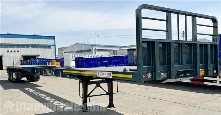 3 Axle Extendable Flatbed Trailer for Sale In Angola