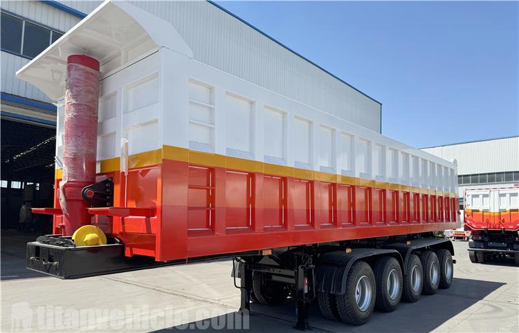 5 Axle 100 Ton Tipper Trailer for Sale In Cameroon