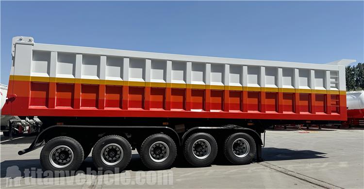 5 Axle 100 Ton Tipper Trailer for Sale In Cameroon