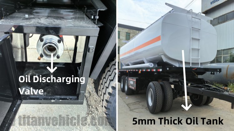 25 CBM 3 Axle Drawbar Trailer for Sale in Mauritius