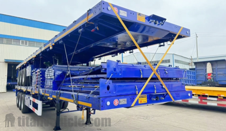 Tri Axle Flatbed Trailer Price | Cheap Flatbed Trailers for Sale Near ...