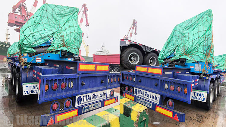 40 Foot Side Lift Container Trailer for Sale in Guyana