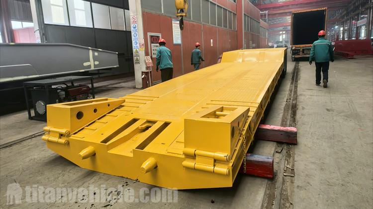 2 Axle Detach Semi Trailer for Sale in Guatemala