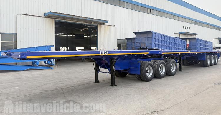 2025 New Model Superlink Flat Deck Trailer for Sale in Namibia