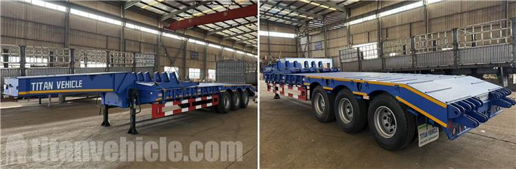 3 Axle 80 Ton Low Loader Trailer for Sale In Namibia