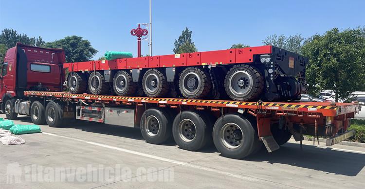 6 Line SPMT Trailers for Sale in Brazil
