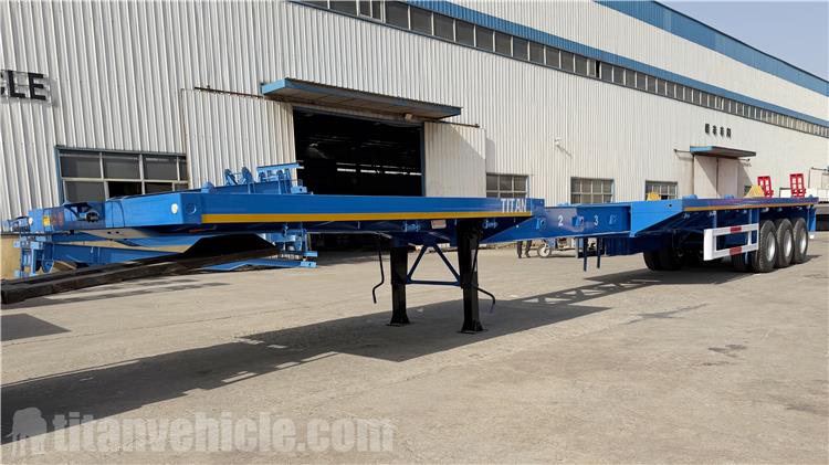 3 Axle Extendable Flatbed Trailer for Sale In Nigeria