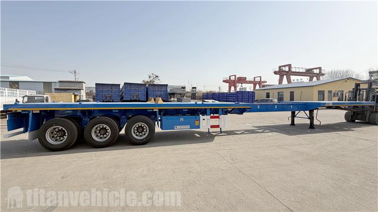 3 Axle Extendable Flatbed Trailer for Sale In Nigeria