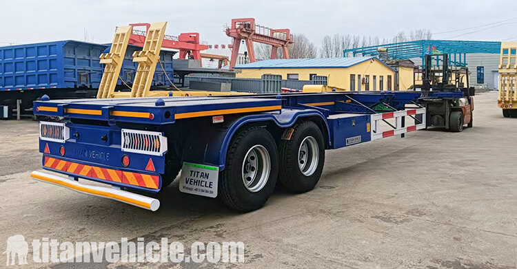 2 Axle 40 Ft Container Chassis Trailer for Sale in Jamaica
