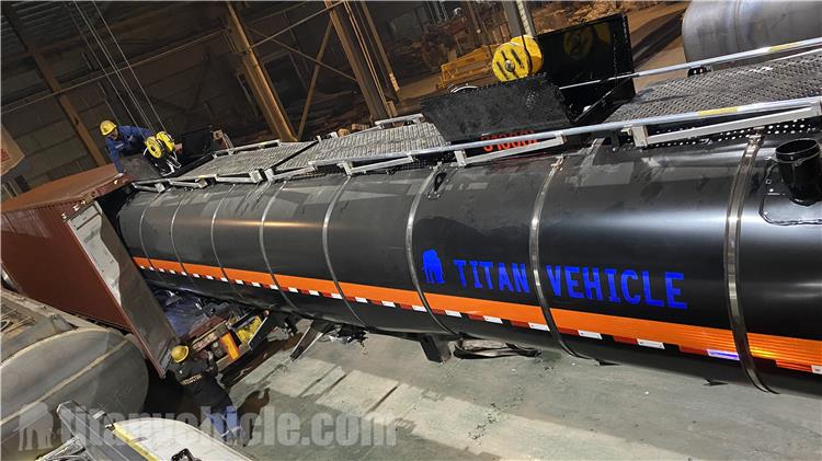 Tri Axle Asphalt Tanker Trailers for Sale In Nigeria