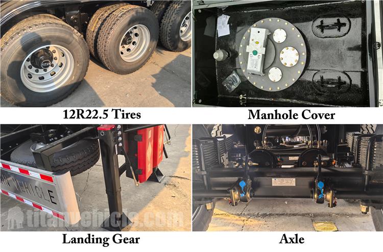 Tri Axle Asphalt Tanker Trailers for Sale In Nigeria
