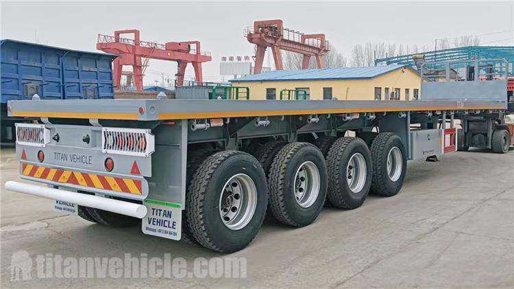 4 Axle Flatbed Trailer for Sale In Zimbabwe