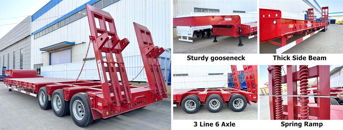 Promotion! TITAN Lowbed Trailer Spot Sale Price