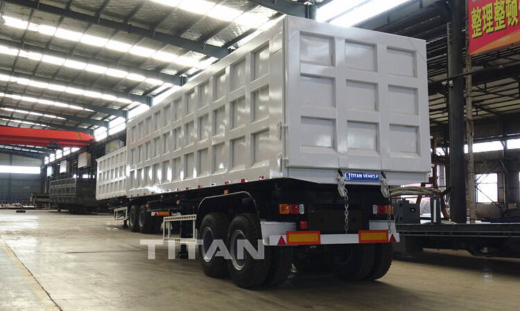 2 Axle 30T Tipper Semi Trailer for Sale