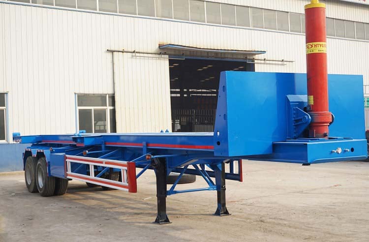 2 Axle 40 Feet Tipping Chassis Trailer Manufacturer